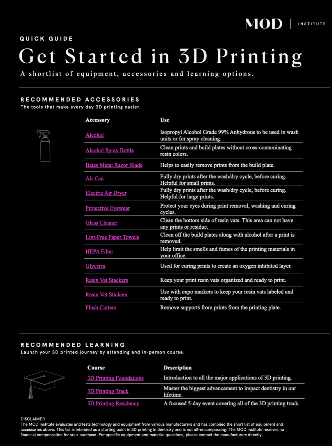 Dental CE Free Resources - The MOD Institute